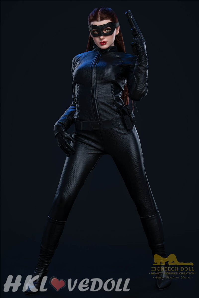 Silicone Love Doll Irontech Doll 168cm C-Cup S17 Luna Cat Woman ...